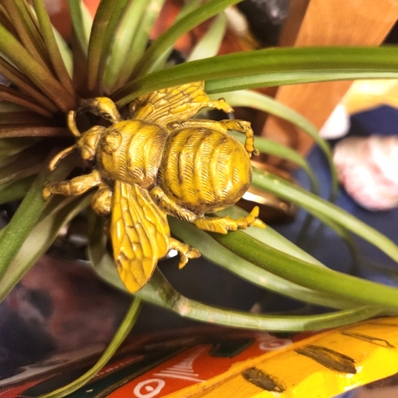 Jan Michaels | Jewelry | 8s Bee Pin Jan Michaels Sf Insect Bug Scarab ...